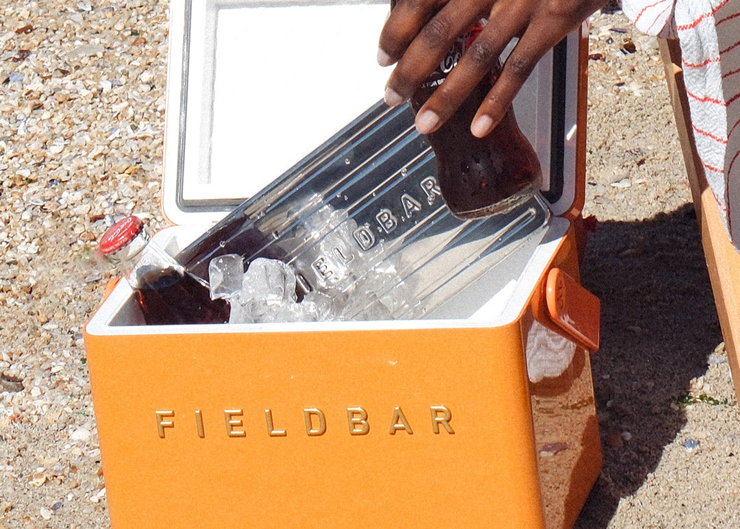Mini Bar Cooler Box Orchard Orange - The Fieldbar Co.
